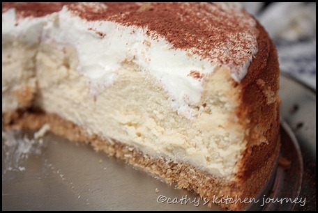 cathy's kitchen journey: Tiramisu Cheesecake
